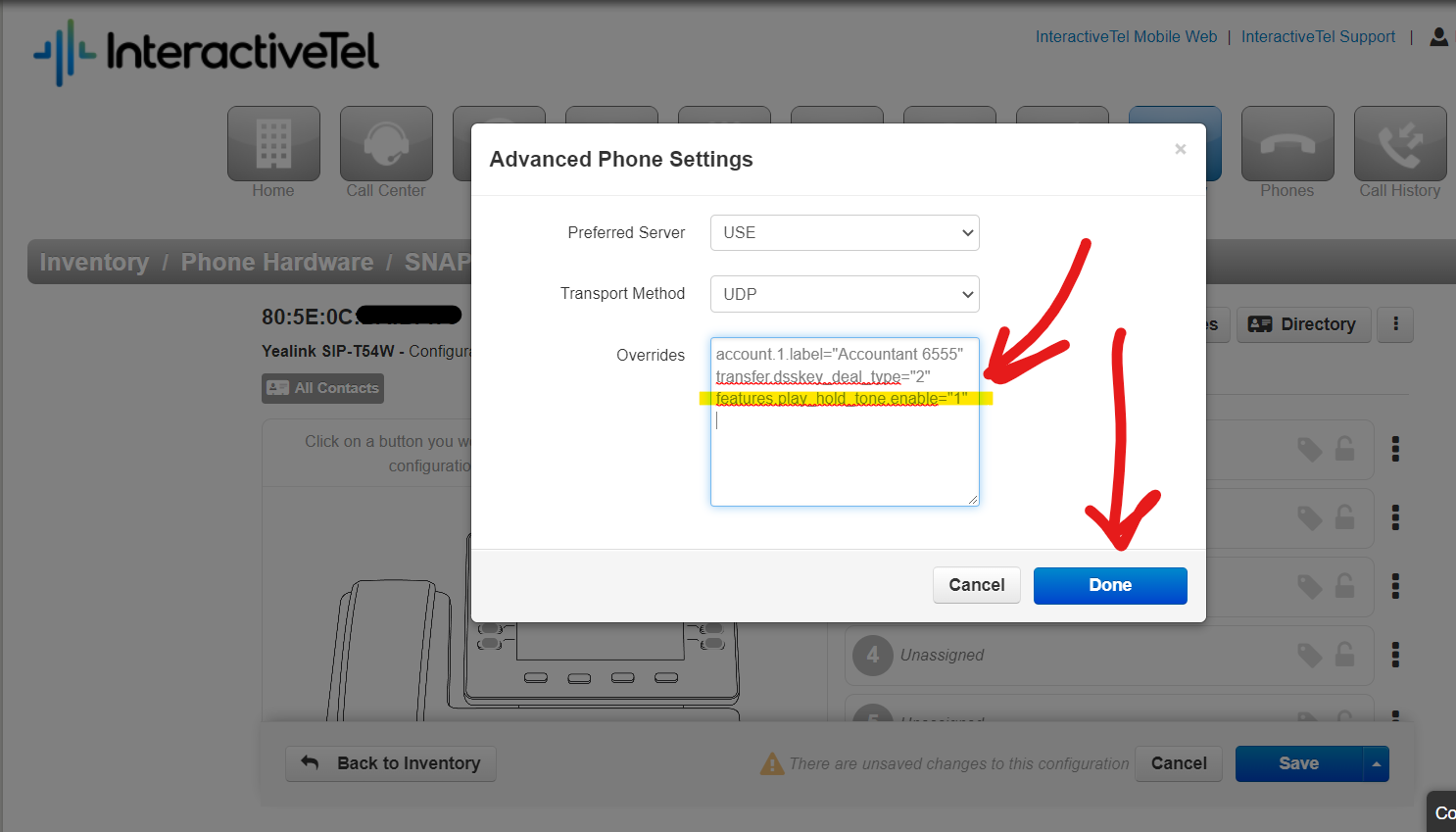 How To: Apply Device-Specific Configurations in the PBX Manager Portal – TotalCX Support Center