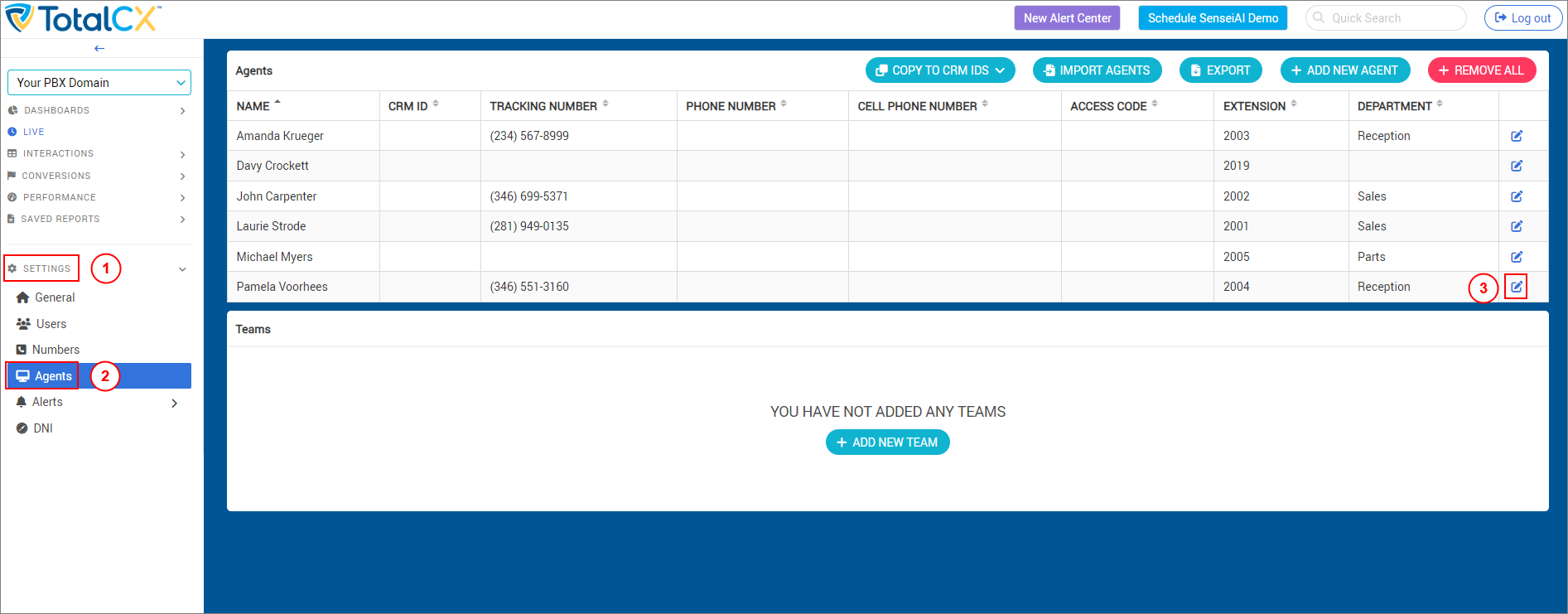 How To: Update an Existing Extension for New User – TotalCX Support Center